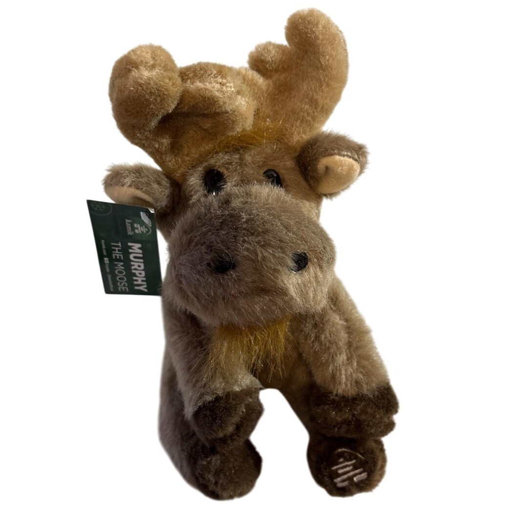Kamik Murphy the Moose Plush Toy 8" Stuffed Animal Inukskuk on Foot ...