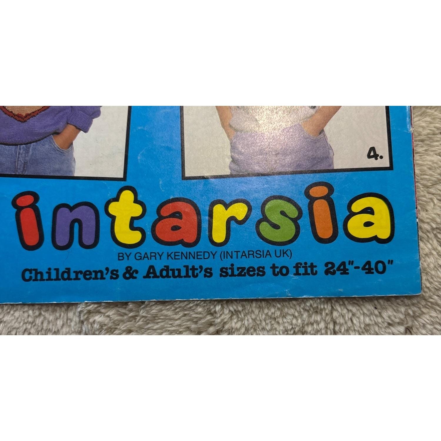 Betty Boop Intarsia Knitting Pattern Book Gary Kennedy Childrens ...