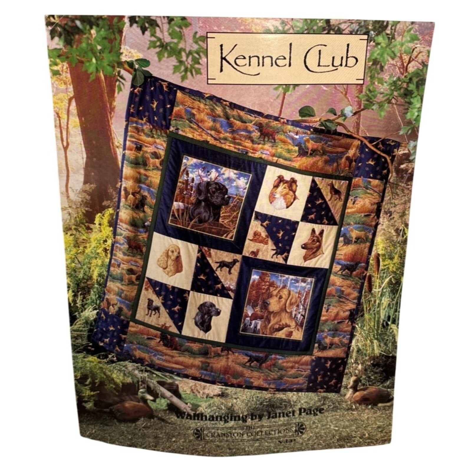 Kennel Club Wall Hanging Pattern by Janet Page the Cranston Collection ...