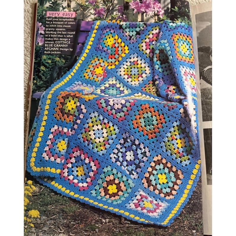 Country Afghans Magazine 2005 Edition 50 Easy Knitting & Crochet ...