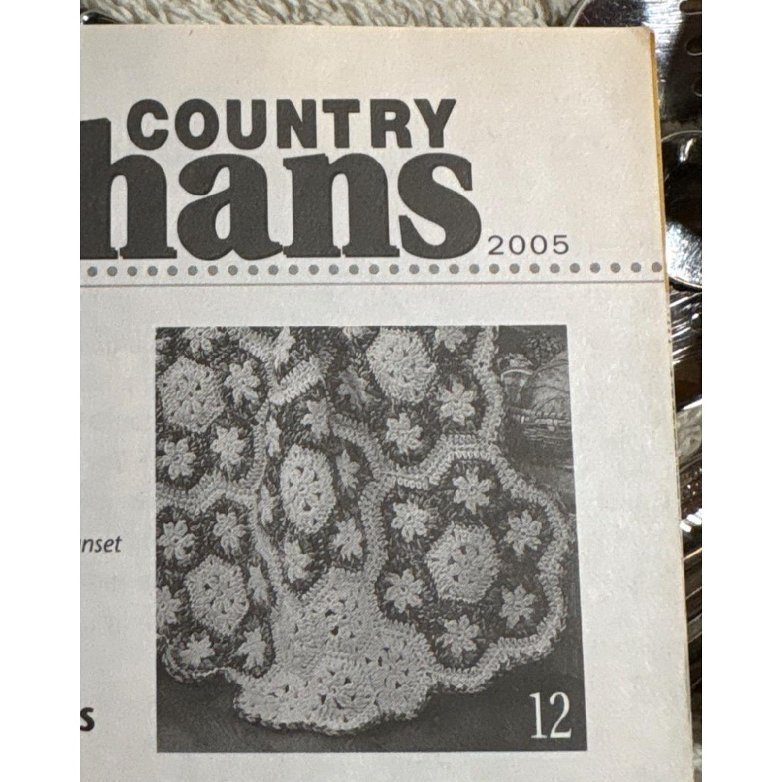 Country Afghans Magazine 2005 Edition 50 Easy Knitting & Crochet ...