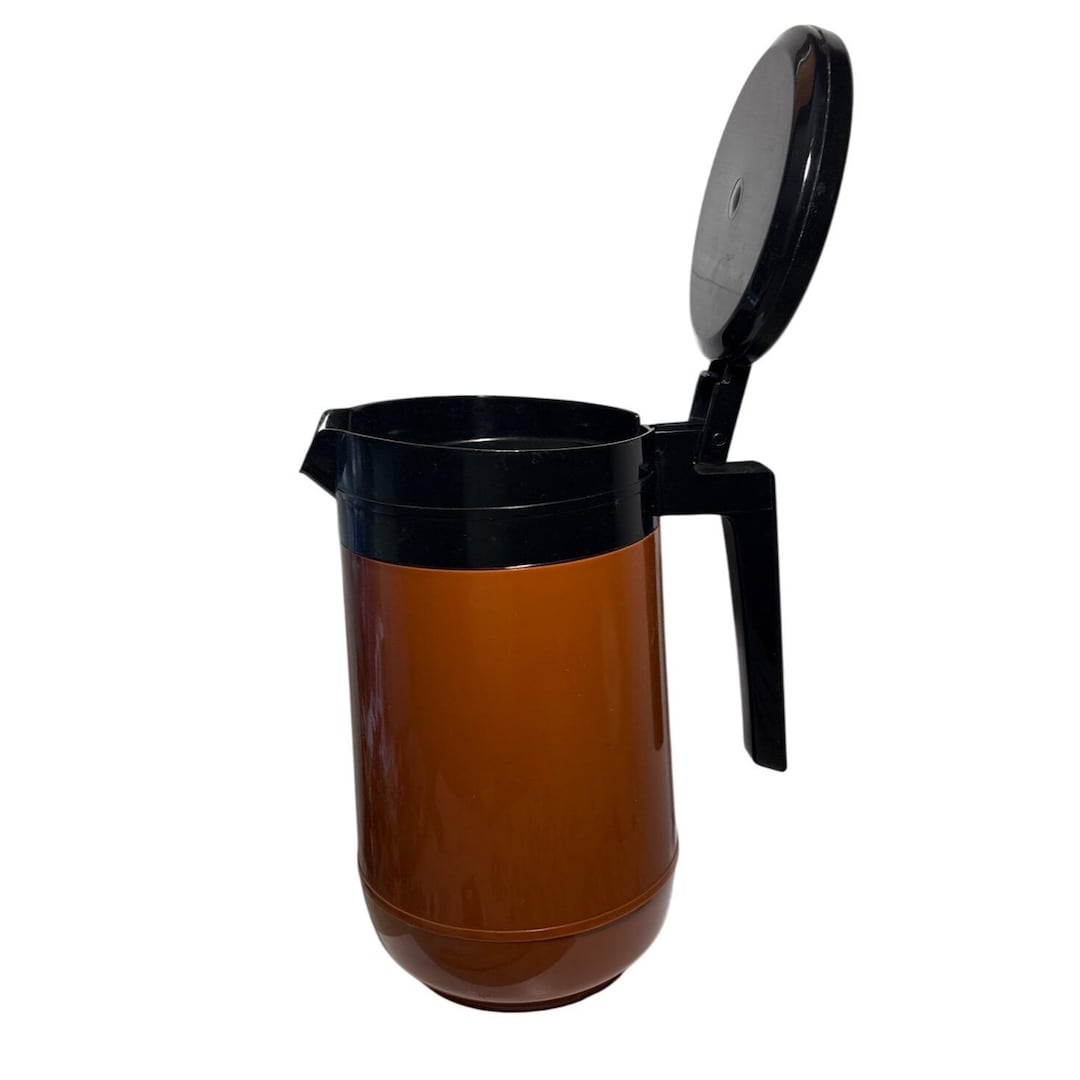Rubbermaid Brown Plastic Thermal Carafe With Lid Vintage Church Coffee ...