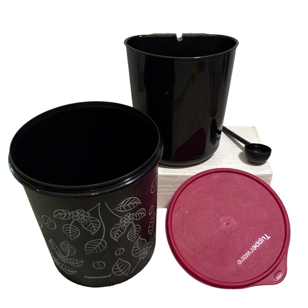 Tupperware Coffee Station Canister Set Holds Filters & Coffee Includes ...