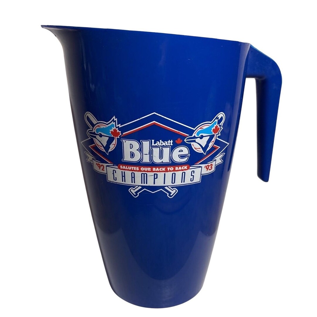 Labatt Blue Champions Plastic Pitcher 1992-1993 Toronto Blue Jays Promo ...