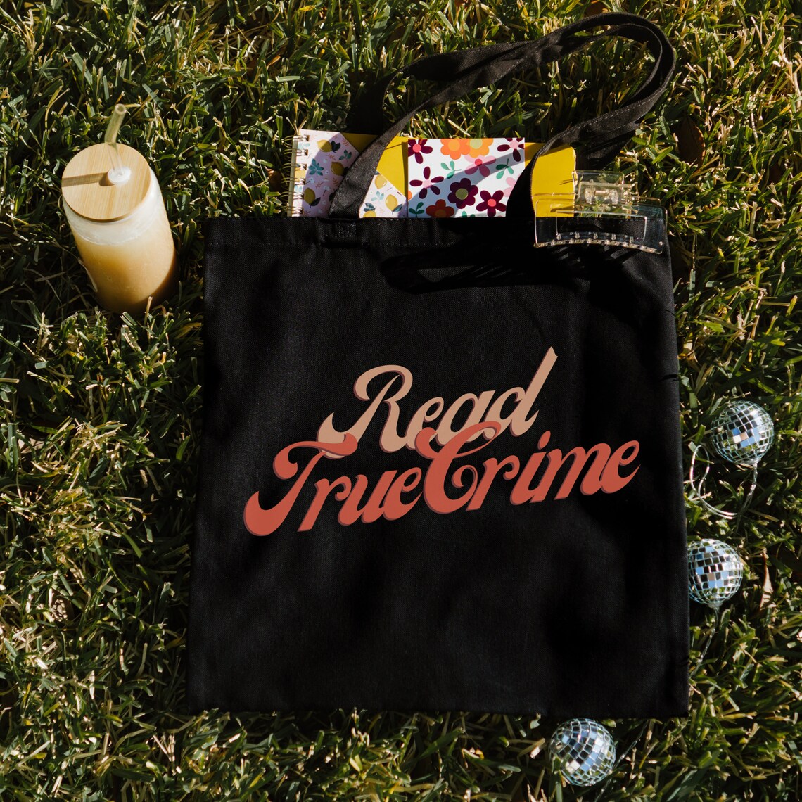 Read True Crime Tote Bag, Tote Bag for True Crime Books, True Crime ...