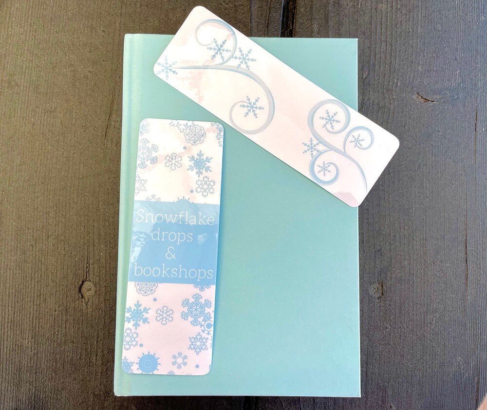 Snowflake Bookmarks - Etsy