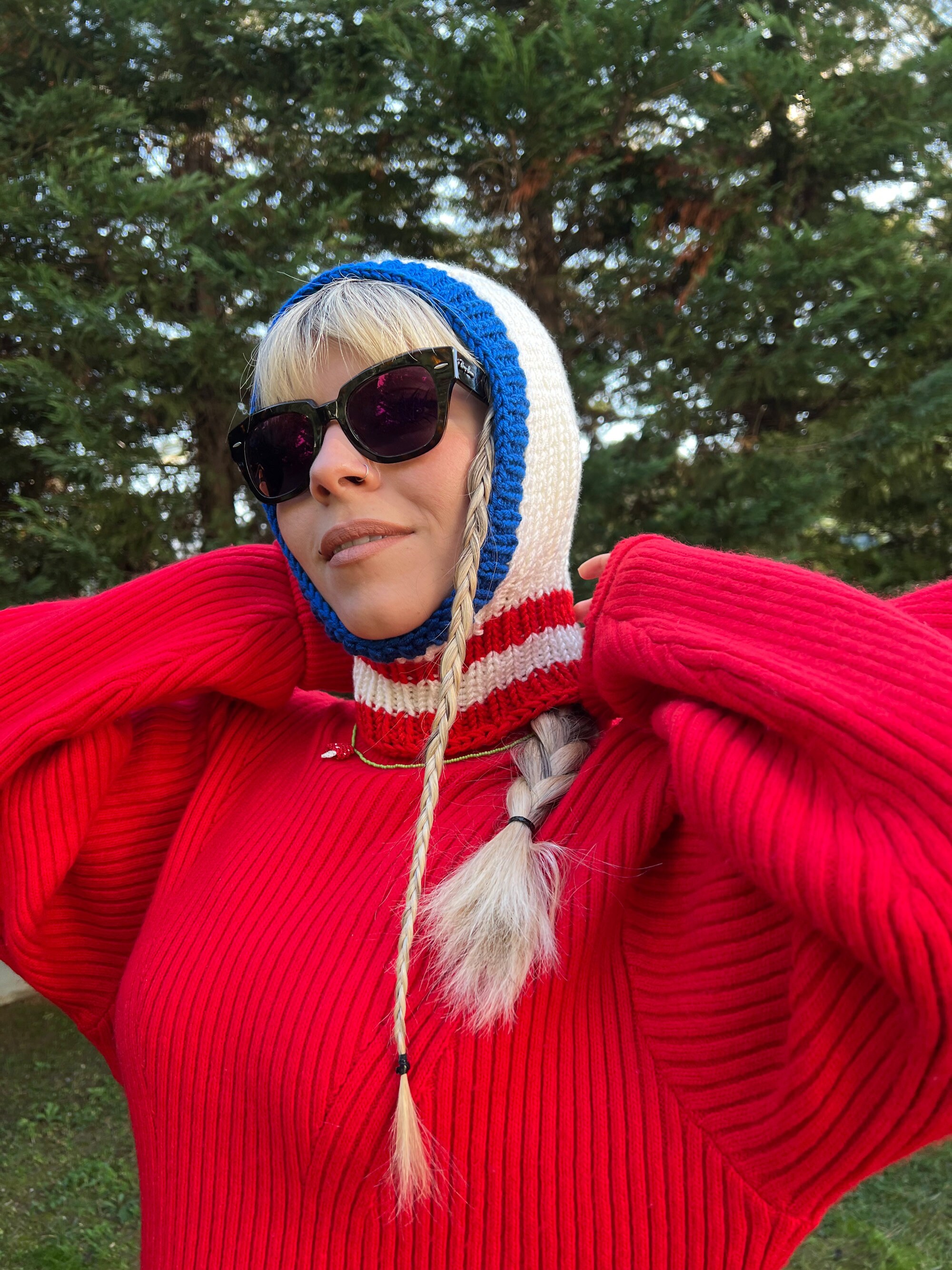 Knit Balaclava Vegan Gift Christmas Gift Winter Accessories - Etsy