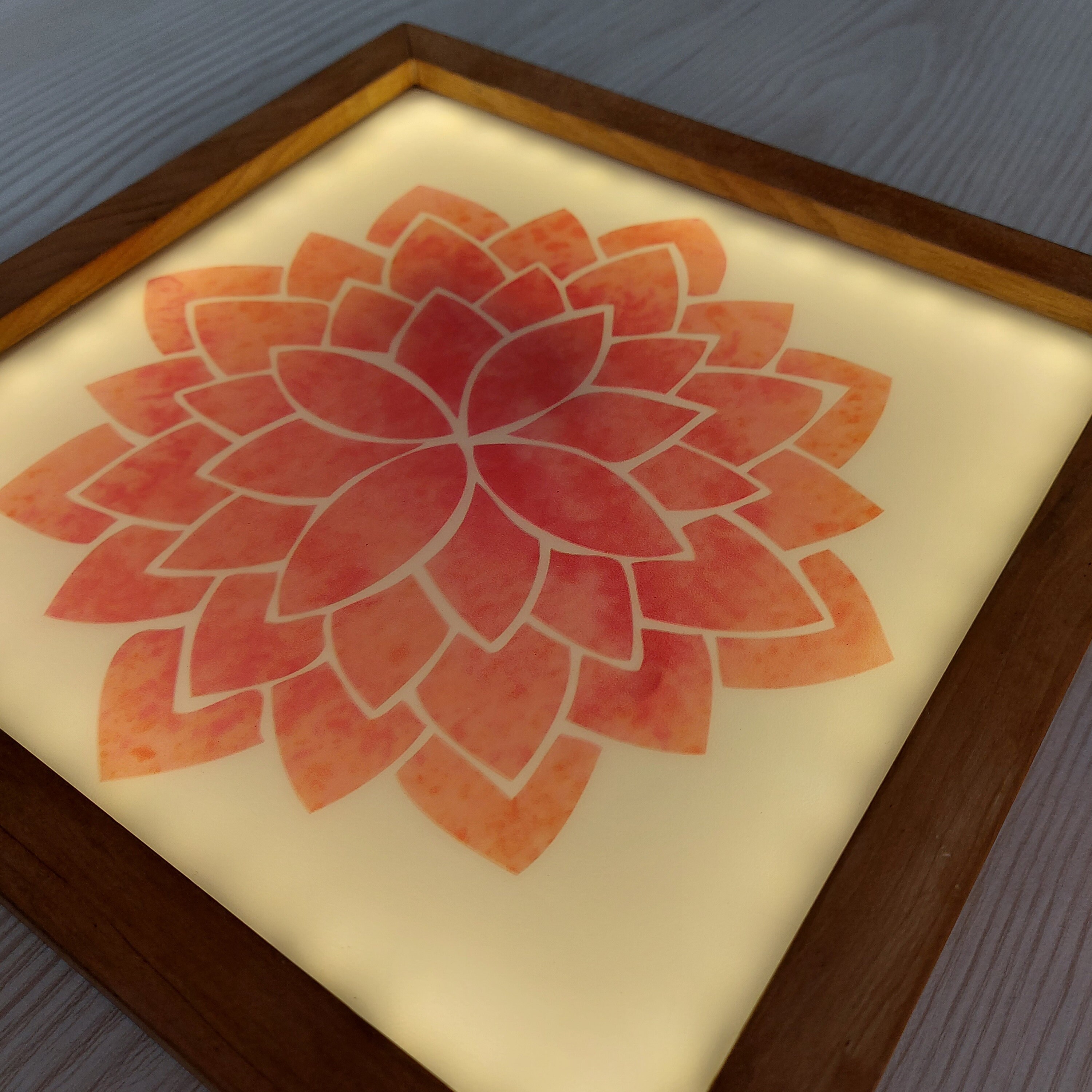 Mandala Design Light Box for Every Style Mandala Decorative - Etsy