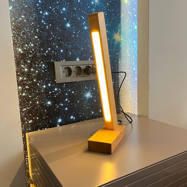 Flower Light Box, Led Lamp,lighted Wooden Lamp,wooden Light Box, Gift ...