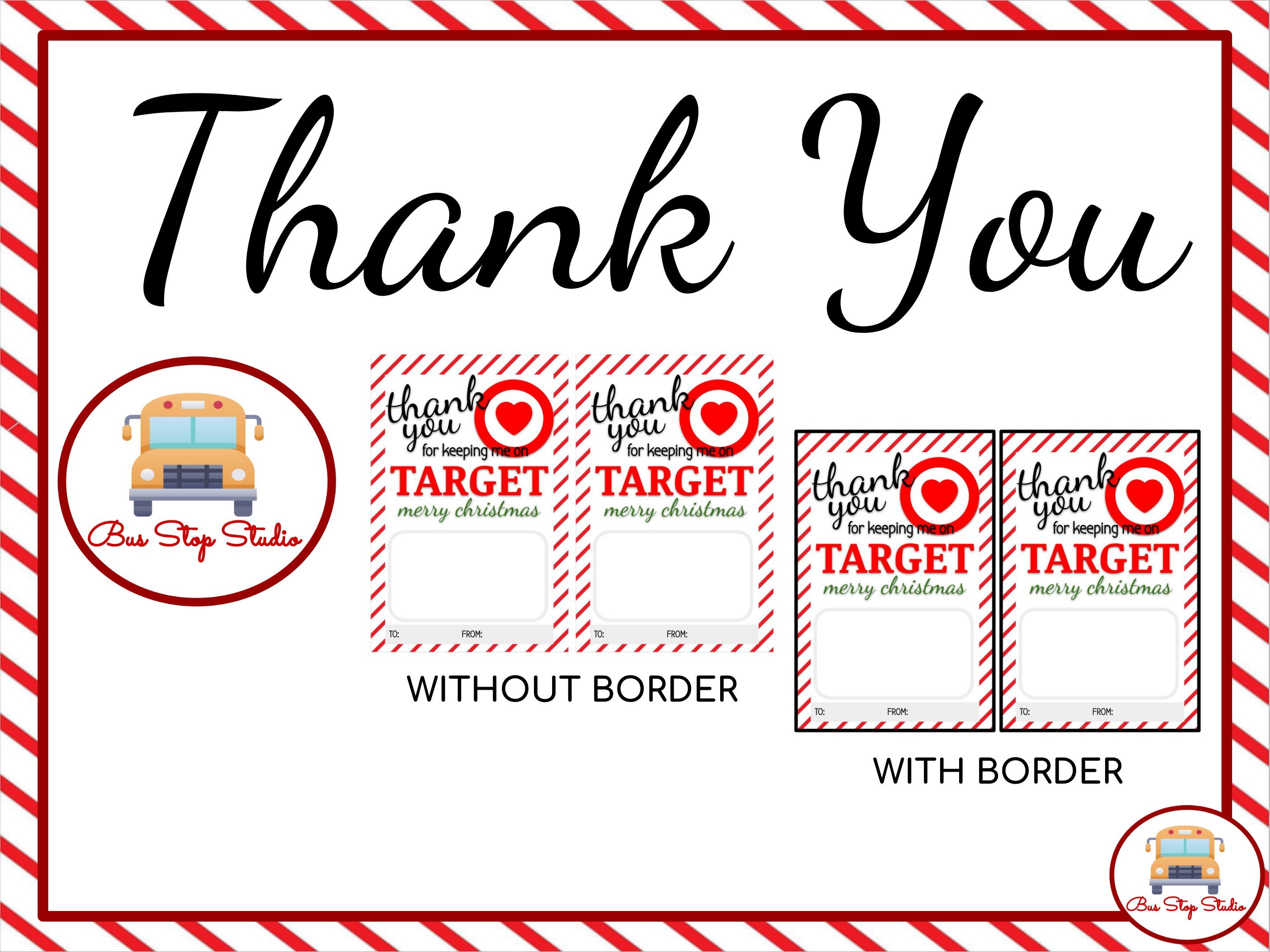 Christmas Tag | Teacher Appreciation Printable Gift Card Holder | on ...