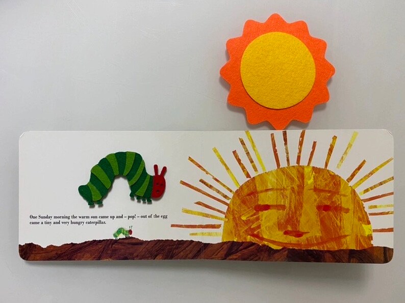 Very Hungry Caterpillar Teaching Ideas Felt Figures Children's Picture ...