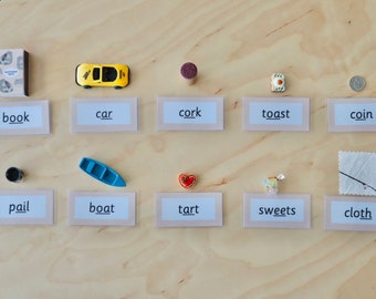 Montessori Phonetic Objects - Etsy