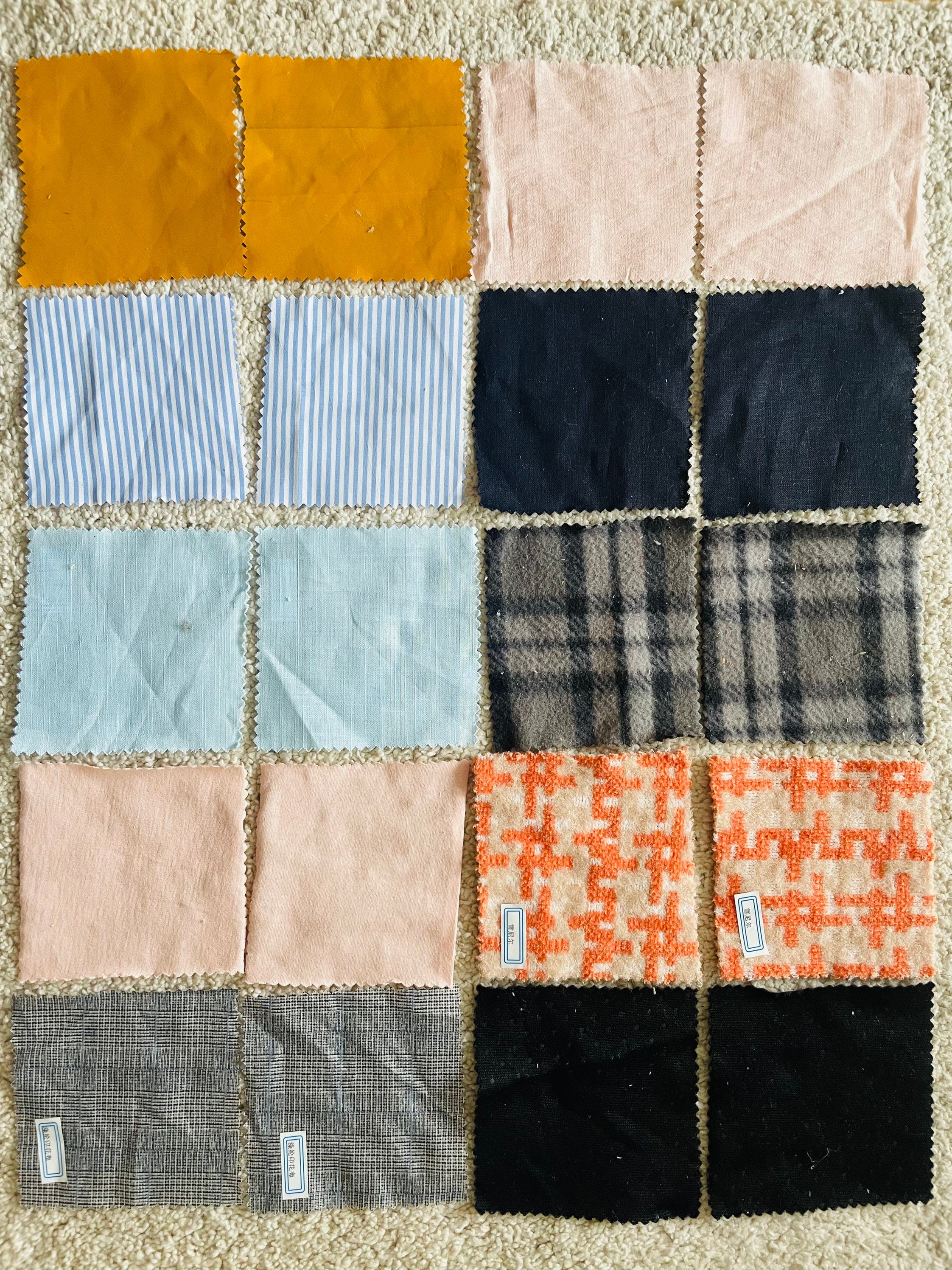 Fabric Box 1 Montessori Sensorial Activity Sensory Fabric Squares ...