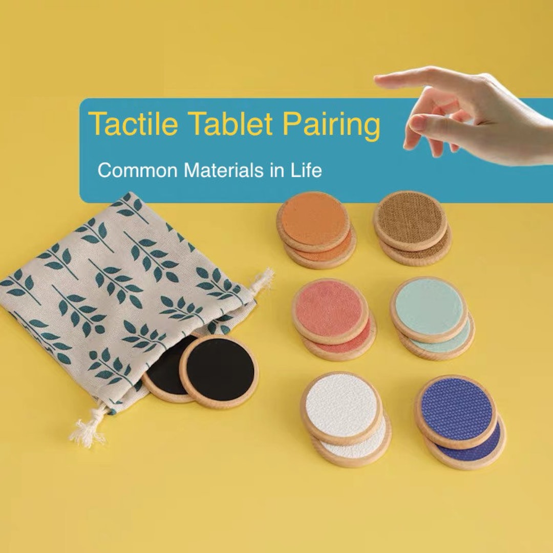 Tactile Tablets Montessori Sensorial Activity Sensory Perception ...