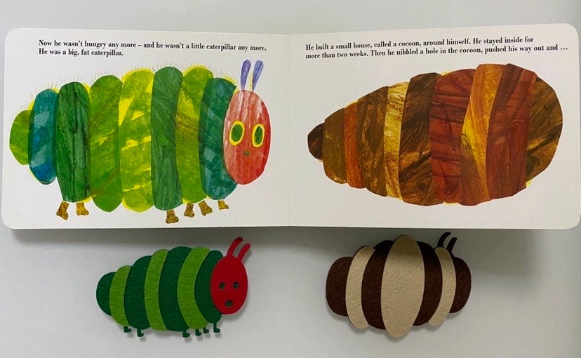Very Hungry Caterpillar Teaching Ideas Felt Figures Children's Picture ...