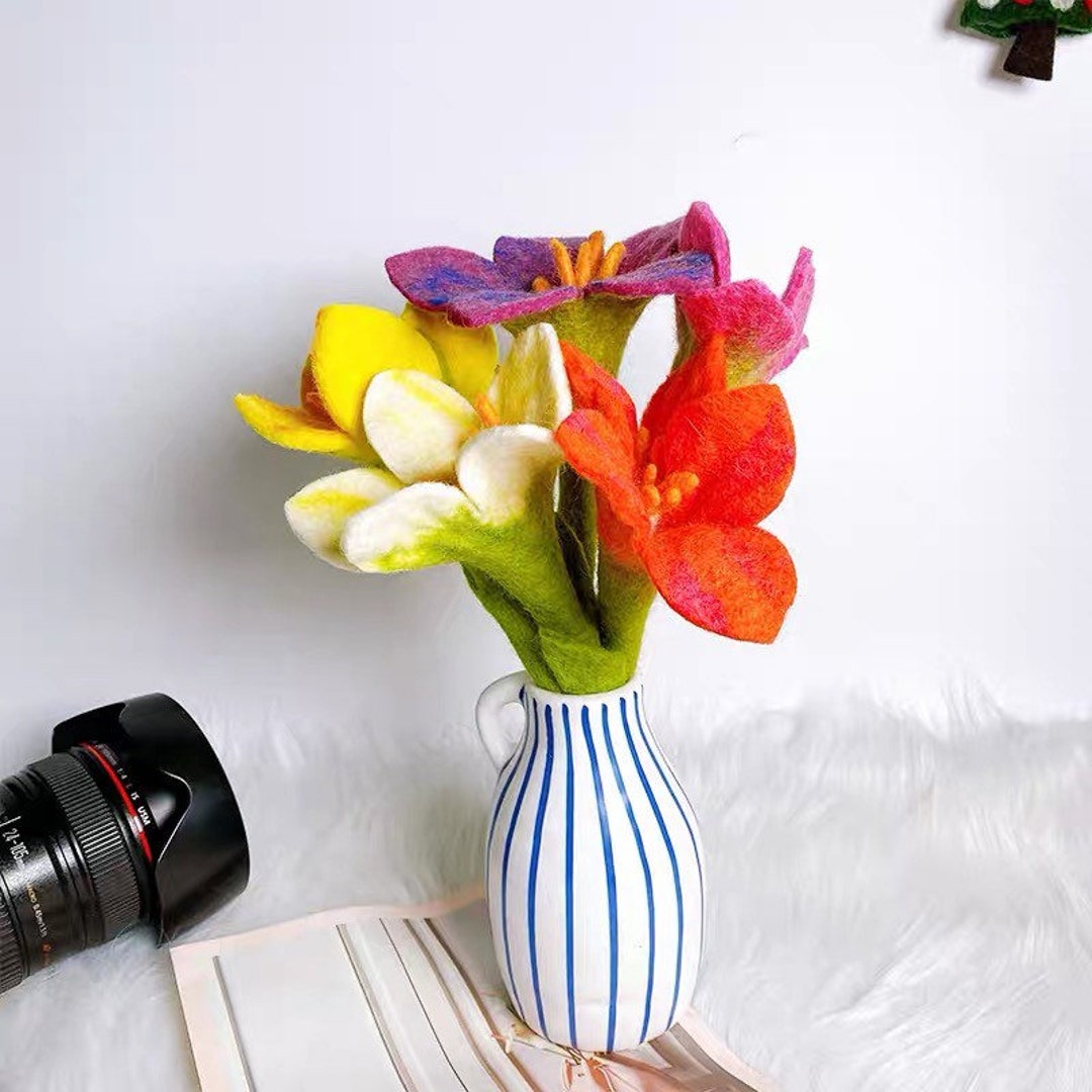 Conjunction Game Preposition Game Montessori Felt Flower - Etsy