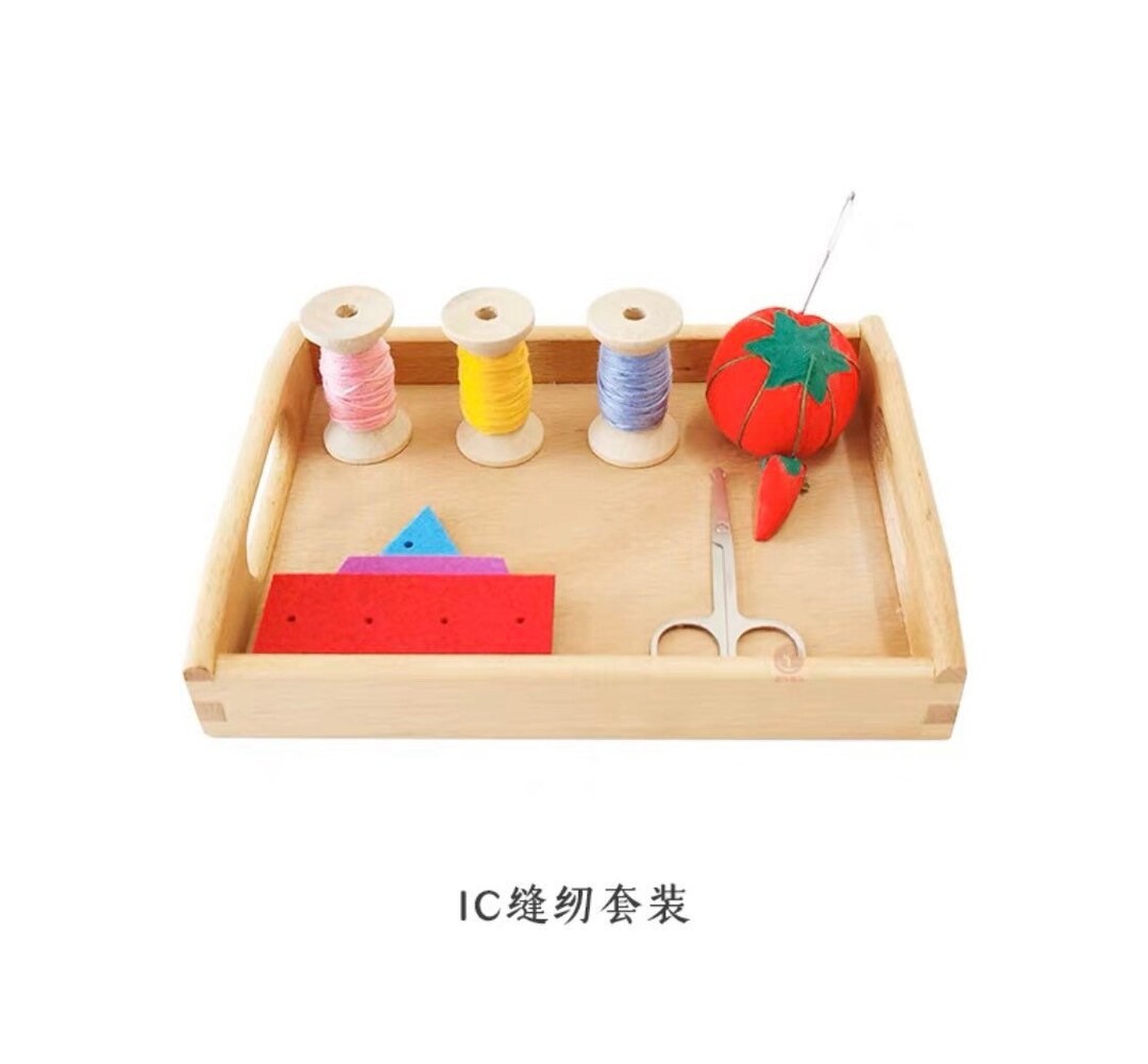 Montessori Sewing Kits Basic Back and Forth Thread Preliminary Level ...