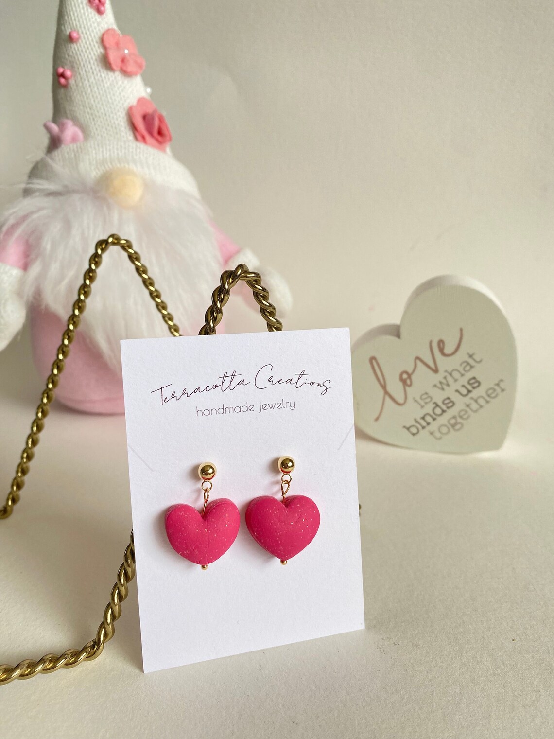 Pink Puff Hearts - Etsy