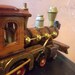 Amazing Vintage Hand-crafted Wooden Model Train Engine - Etsy