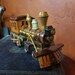 Amazing Vintage Hand-crafted Wooden Model Train Engine - Etsy