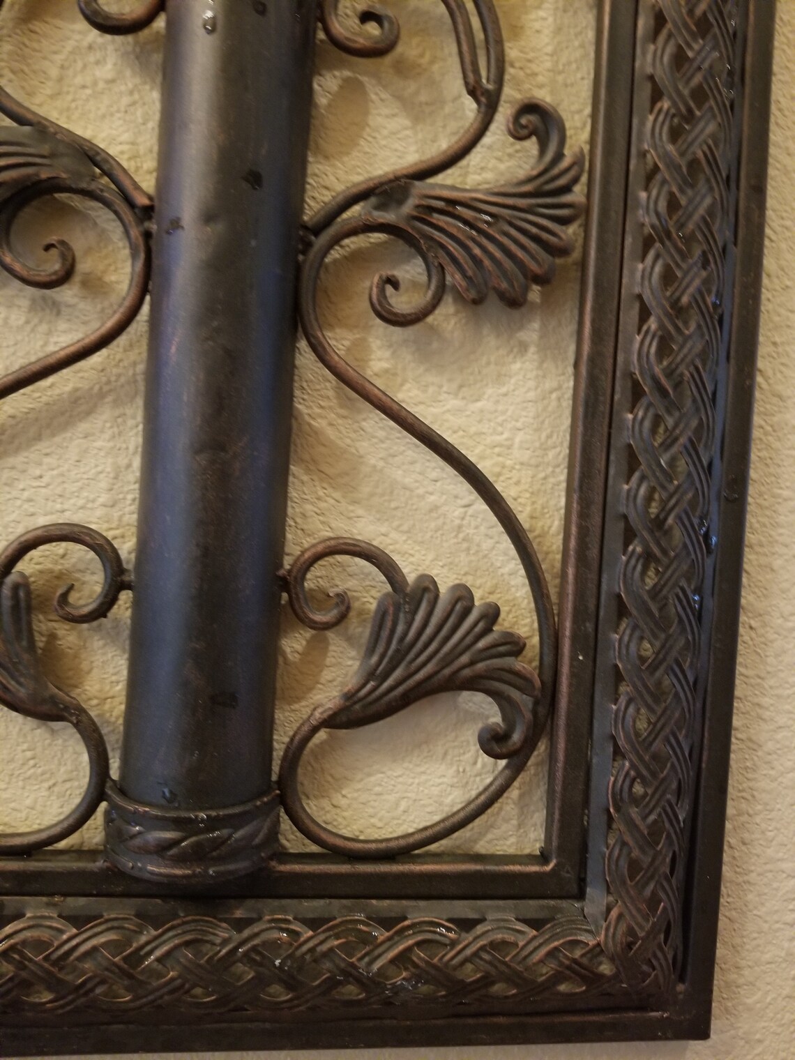 Beautiful Vintage Open Metal Work Wall Hanging - Etsy Canada