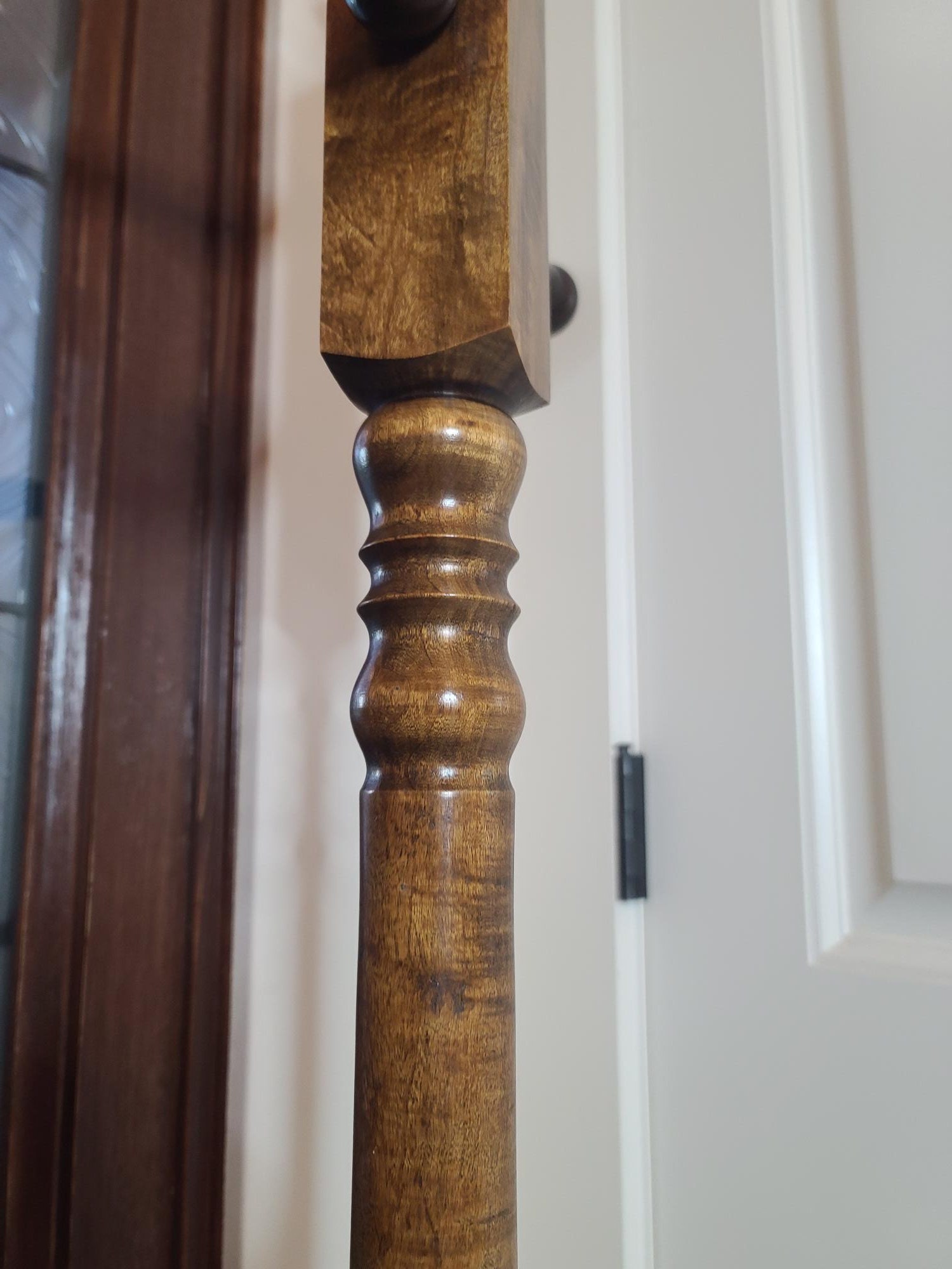 Classic Midcentury Solid Walnut Coat Rack/stand - Etsy