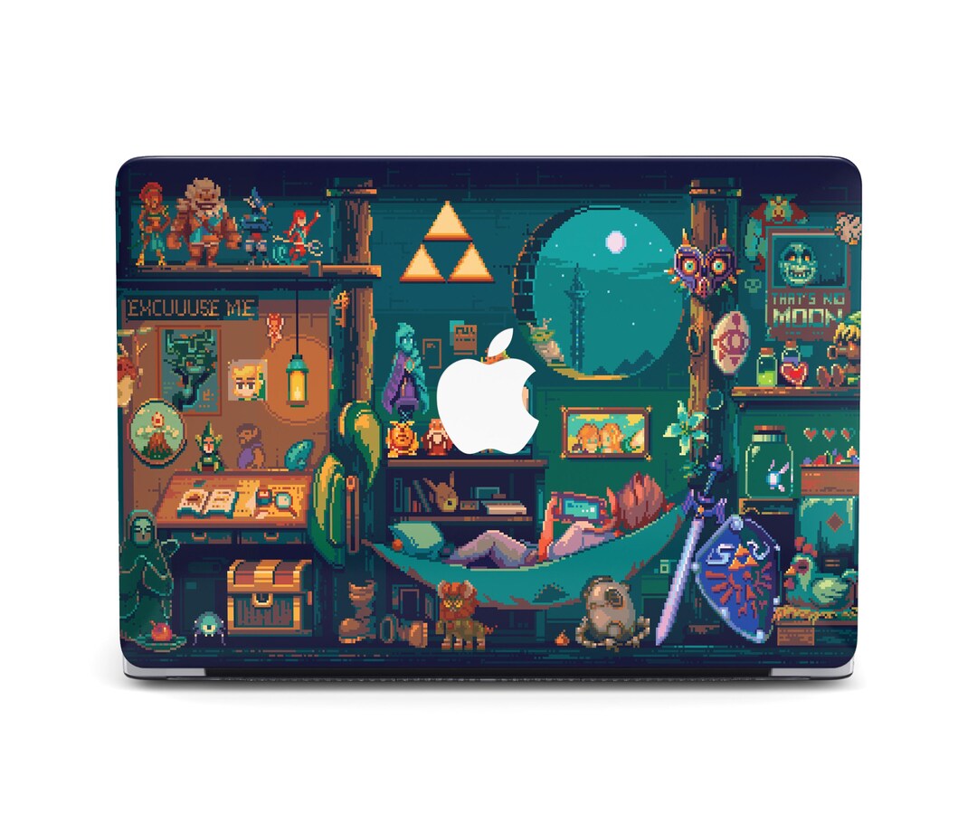 Pixel Art Gaming Collectibles Retro Room Display 2025 MacBook M3 Max 16 ...