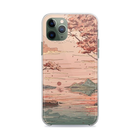 Japanese Paining Anime Art Phone Case for Iphone 12 13 Manga | Etsy