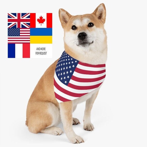 Custom dog bandanas uk store