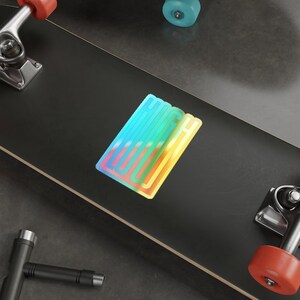 High Low Die-cut Laptop Sticker Car Stickers Glitter Skin Fridge ...