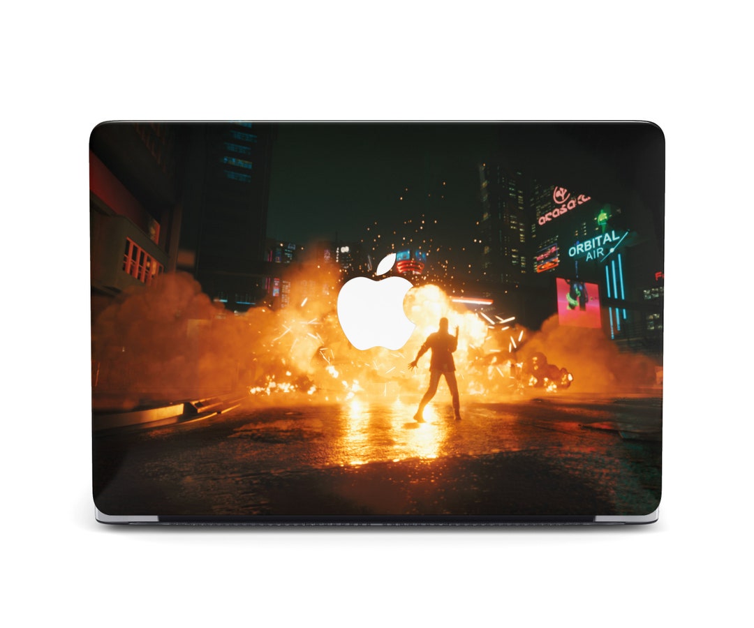 Night Neon City Cyber Punk Futuristic MacBook Pro 13 16 A2141 A2338 ...