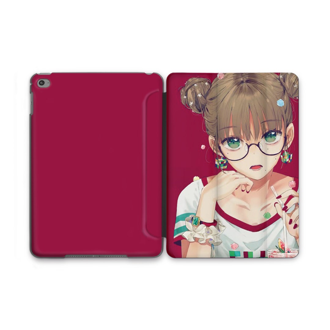 Cute Anime Girl iPad Smart Case New 2020 iPad Mini 6 Japanese Art ...