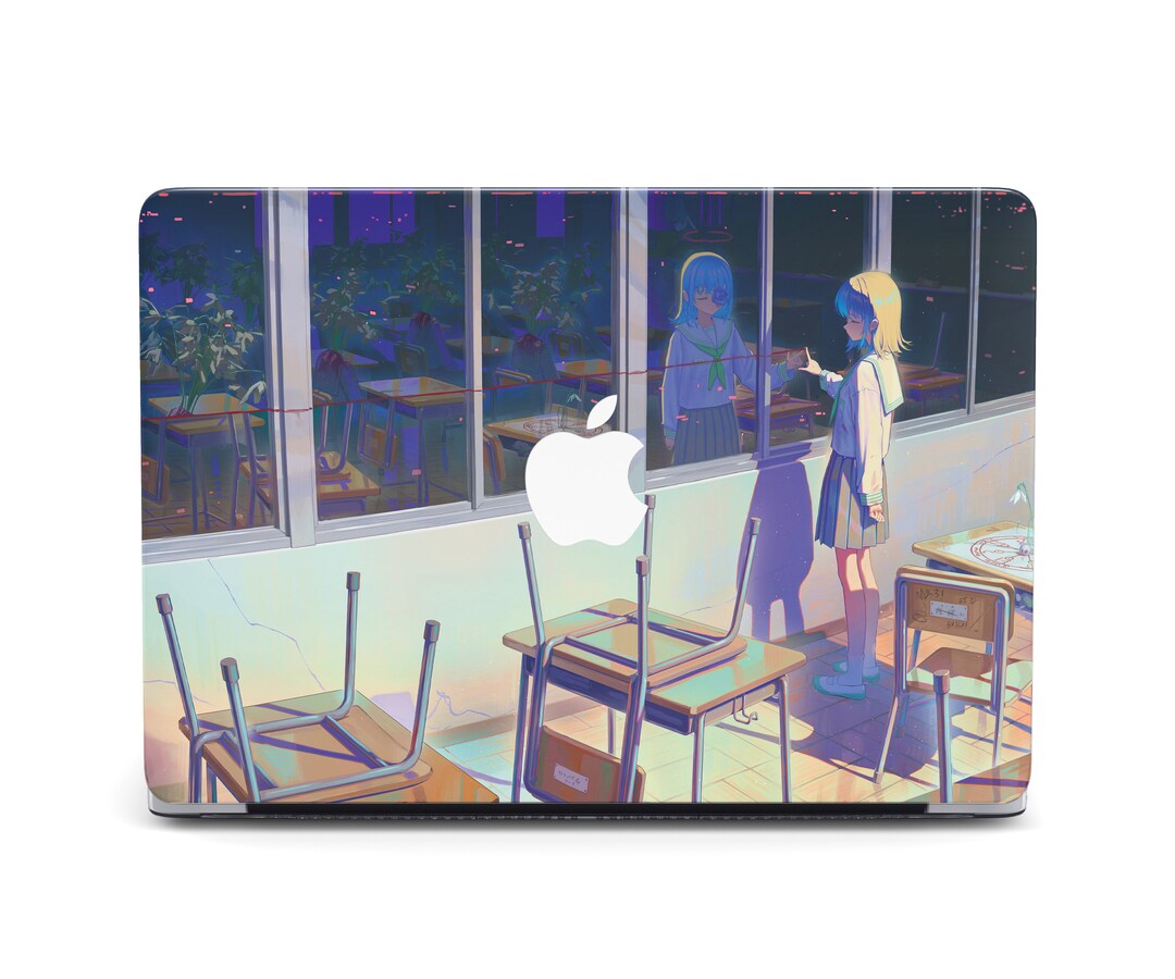 Evening School Anime Girl MacBook Case for MacBook Air 2022 Anime Night ...
