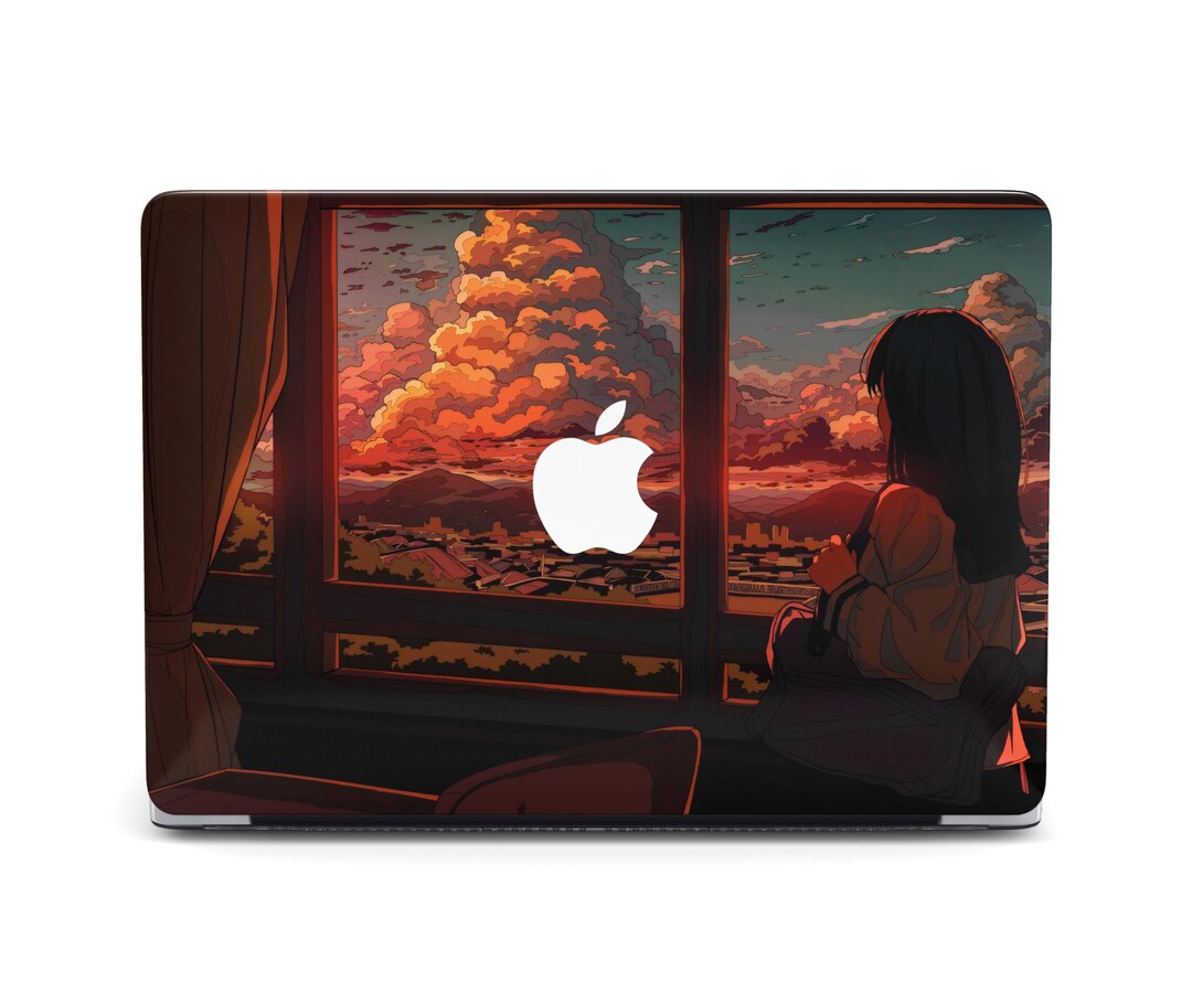 Cute Anime Girl MacBook Pro 13 16 A2141 Kawaii Mouse Hipster Art A2338 ...