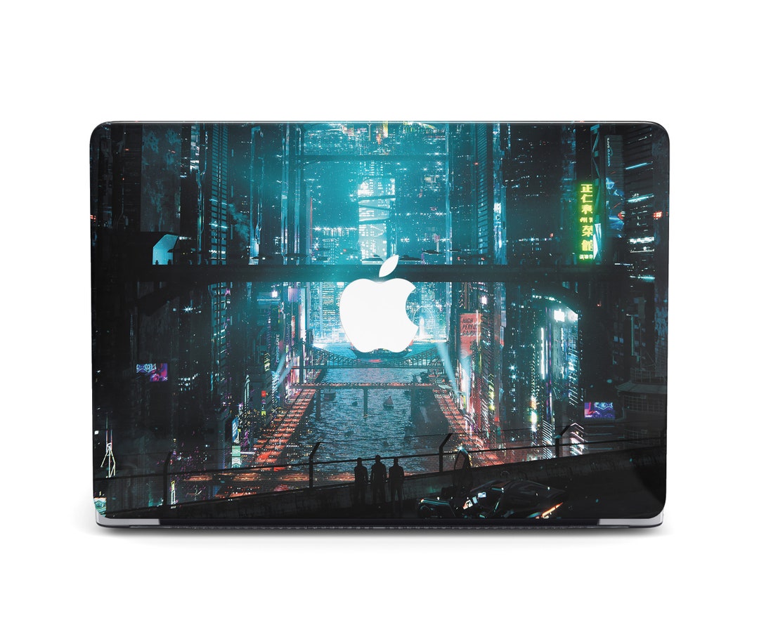 Cyber Punk Futuristic Night City MacBook Pro 13 M3 2022 Case Mac Air 13 ...