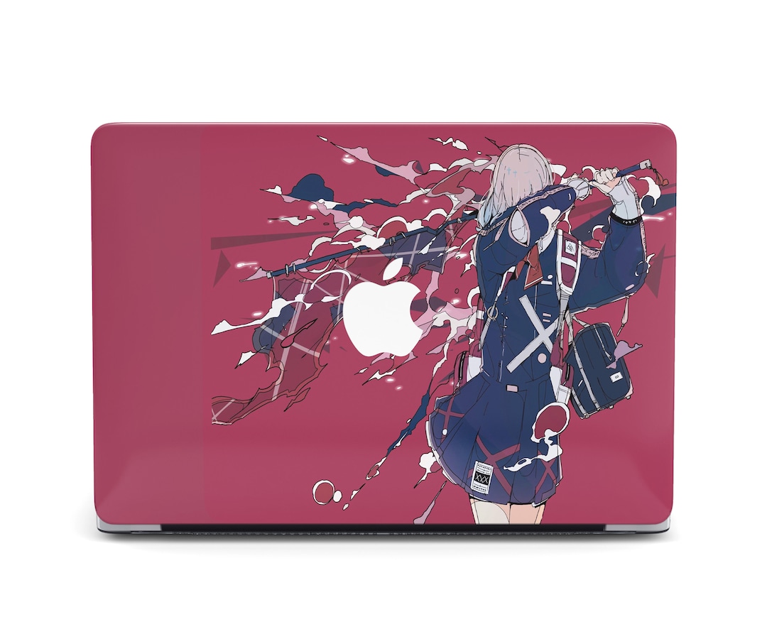 Anime Girl Simple Manga Character 2021 MacBook M3 Max 16 MacBook Pro 13 ...