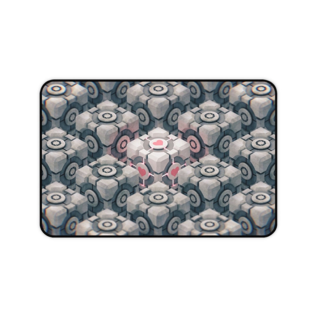 Portal Box Desk Mat Gaming Mouse Pad Large Desk Mat Gamer Desk Mat XL ...