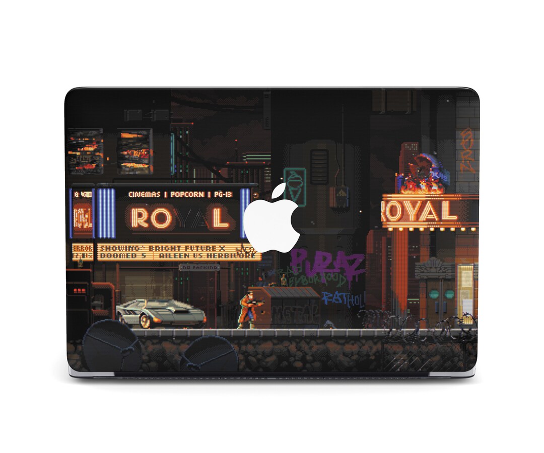 Retro Game Pixel Art MacBook Pro 13 16 A2141 A2338 80s 90s Vintage ...