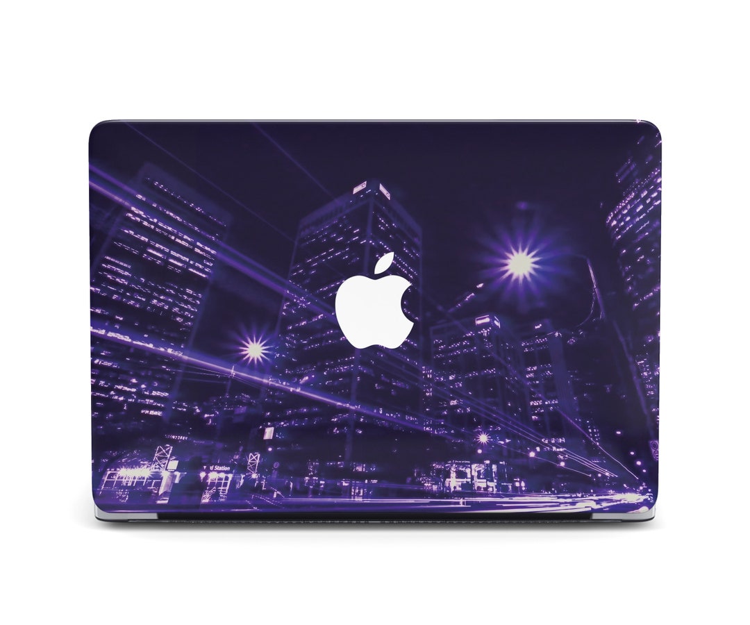 Night Neon City Cyber Punk Futuristic MacBook Pro 13 16 A2141 A2338 ...