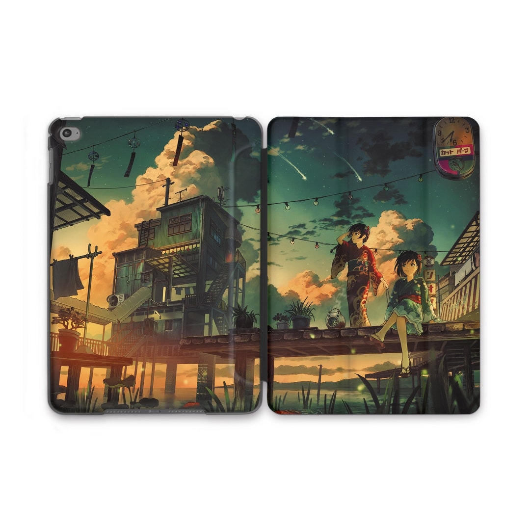 Cute Anime Girls Japanese New Year iPad Smart Case New 2025 iPad Air 11 ...