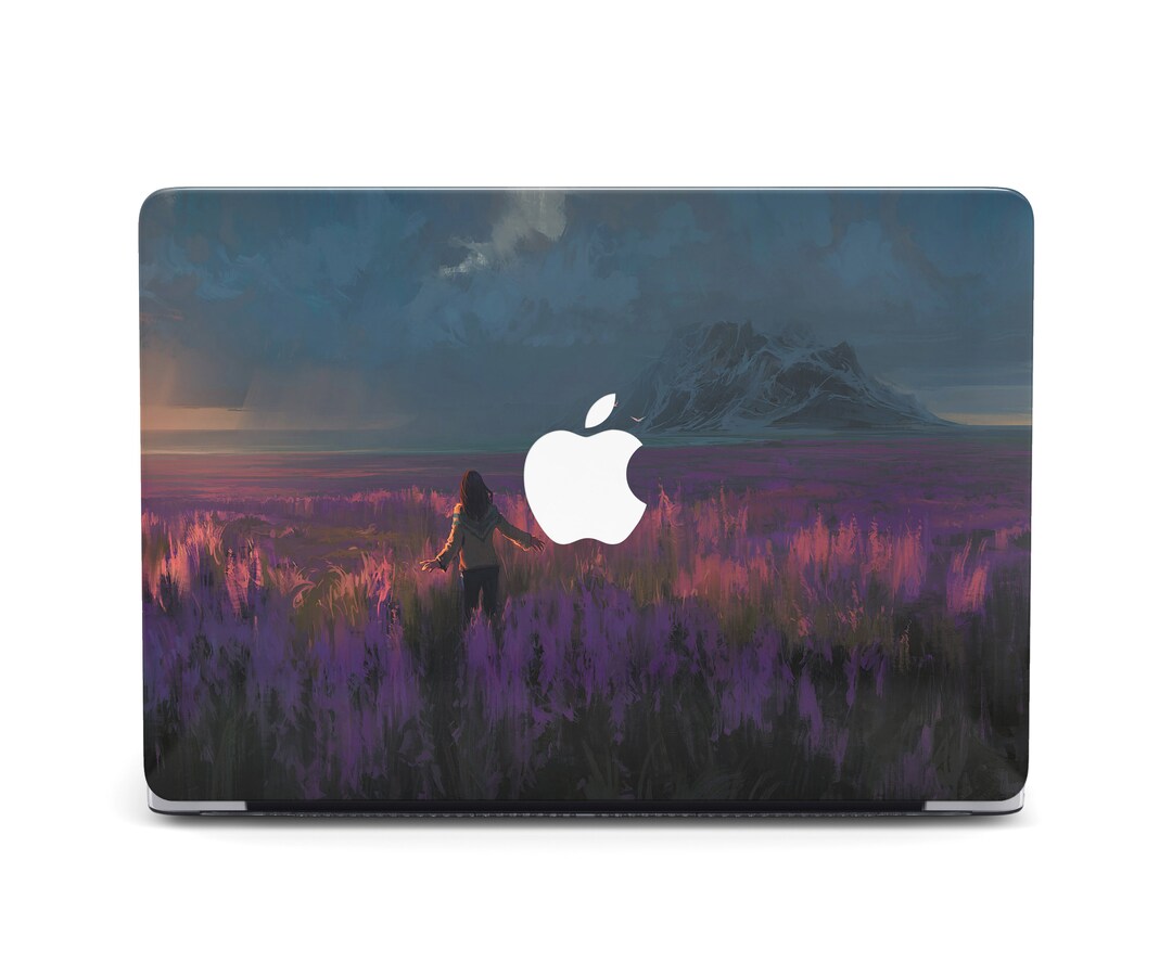 Lilac Floral Field View 2025 MacBook M3 Max 16 MacBook Pro 13 Dream ...