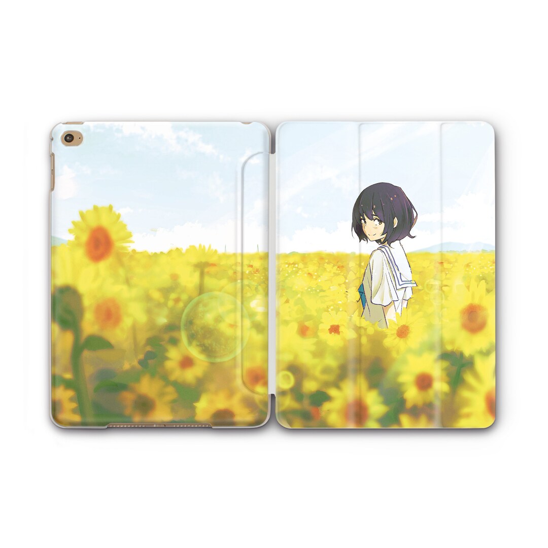 Sunflowers Field Cute Summer Girl iPad Air 3 Case iPad Air 2 Case Art ...
