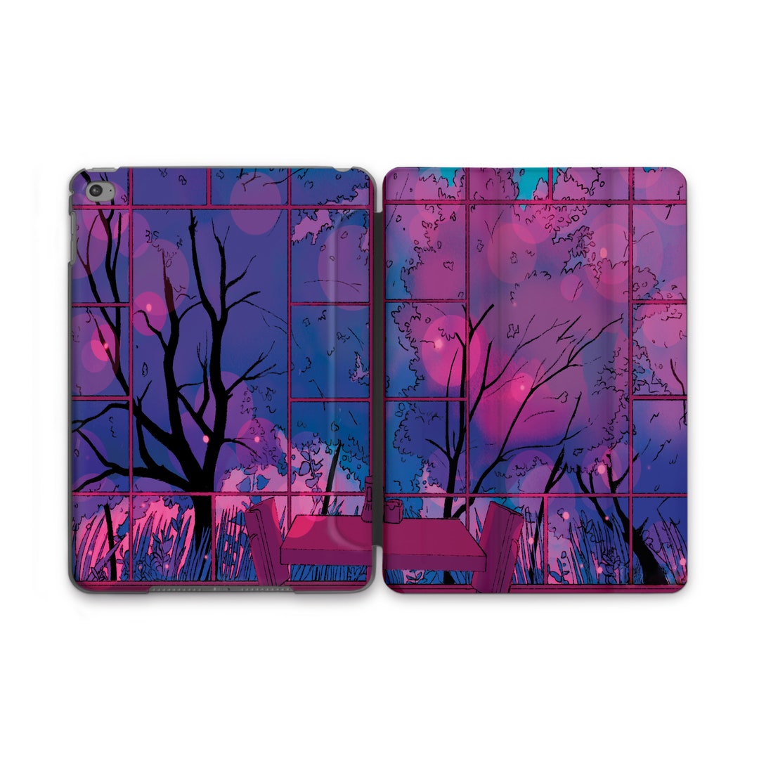 Purple Scenery Cafe Favorite Spot iPad Smart Case New 2025 iPad Air 11 ...