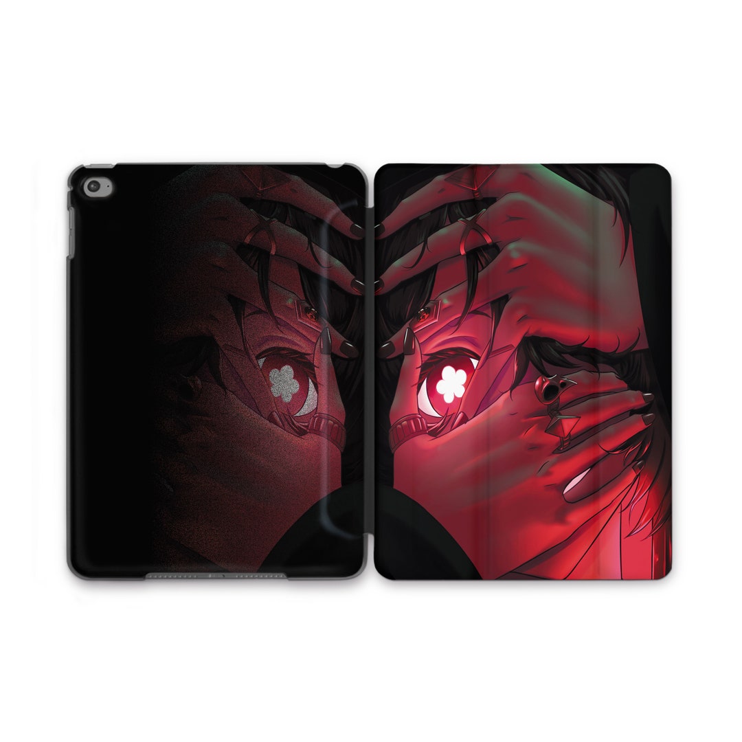 Peek a Boo Girl iPad Smart Case New 2025 iPad Air 11 Red Eye Anime Girl ...