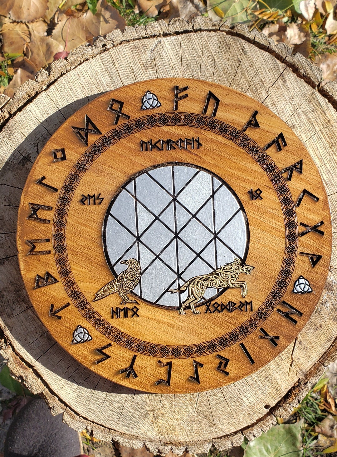 Runic Pendulum Board - Web of Wyrd - Etsy