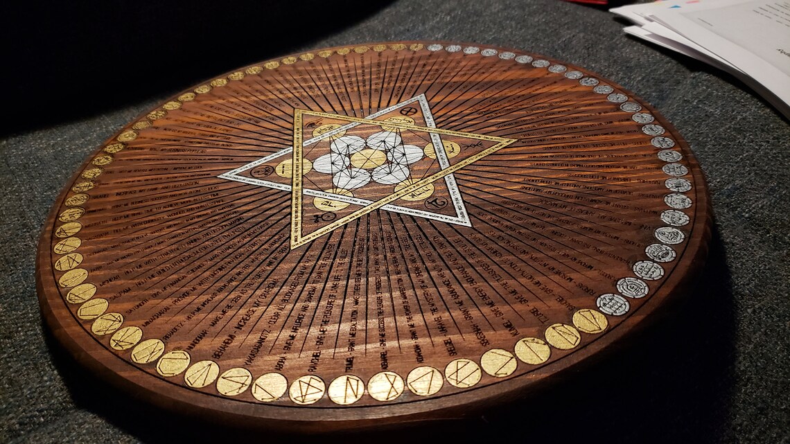 Prosperity Altar Board: Sacred Space for Wealth & Good Fortune - Etsy