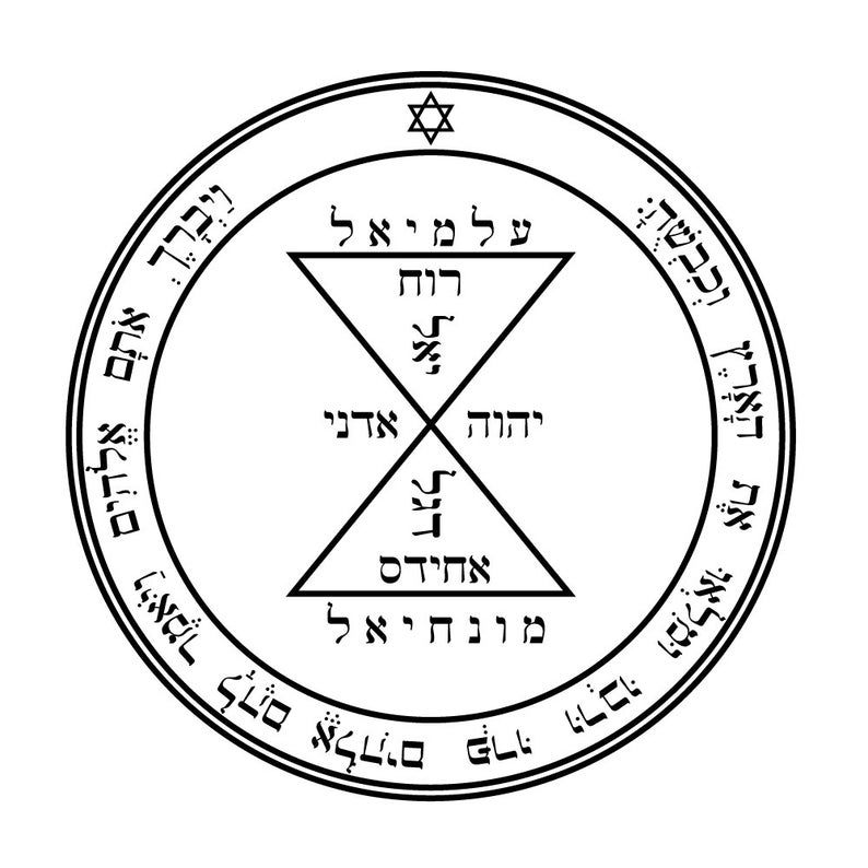 Third Pentacle of Venus Solomonic Magick Talisman to - Etsy