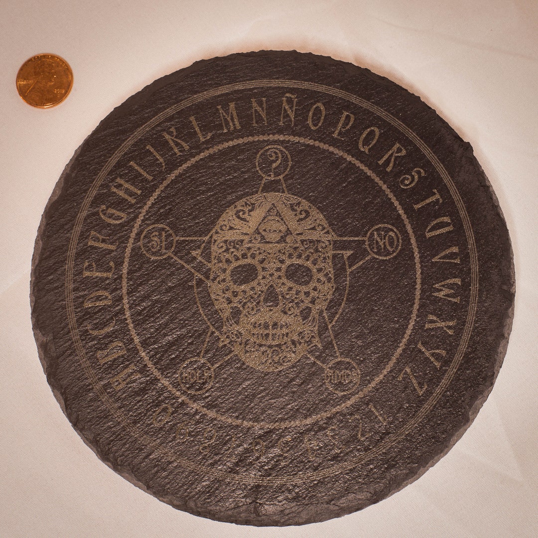 Dia De Los Muertos Pendulum Board Spanish Alphabet Divination Tool - Etsy