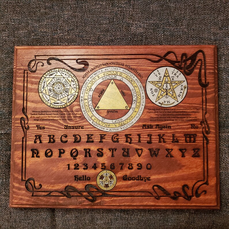 Angelic Protection Talking Spirit Board ouija Board With - Etsy