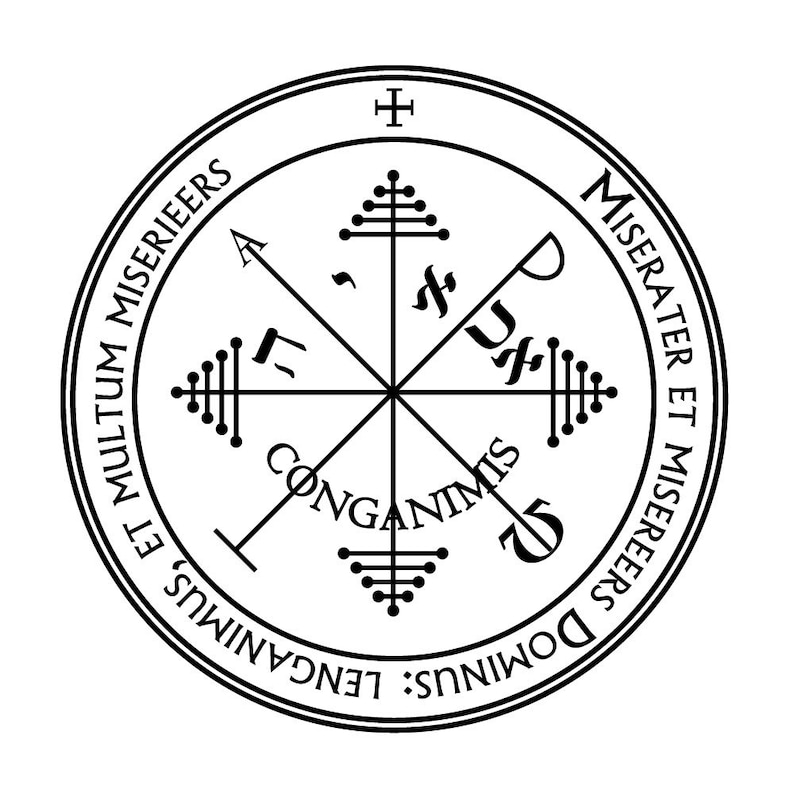 Shem Angel (shem Hamephorash) Sigils and Seals - Vector, Illustrator ...